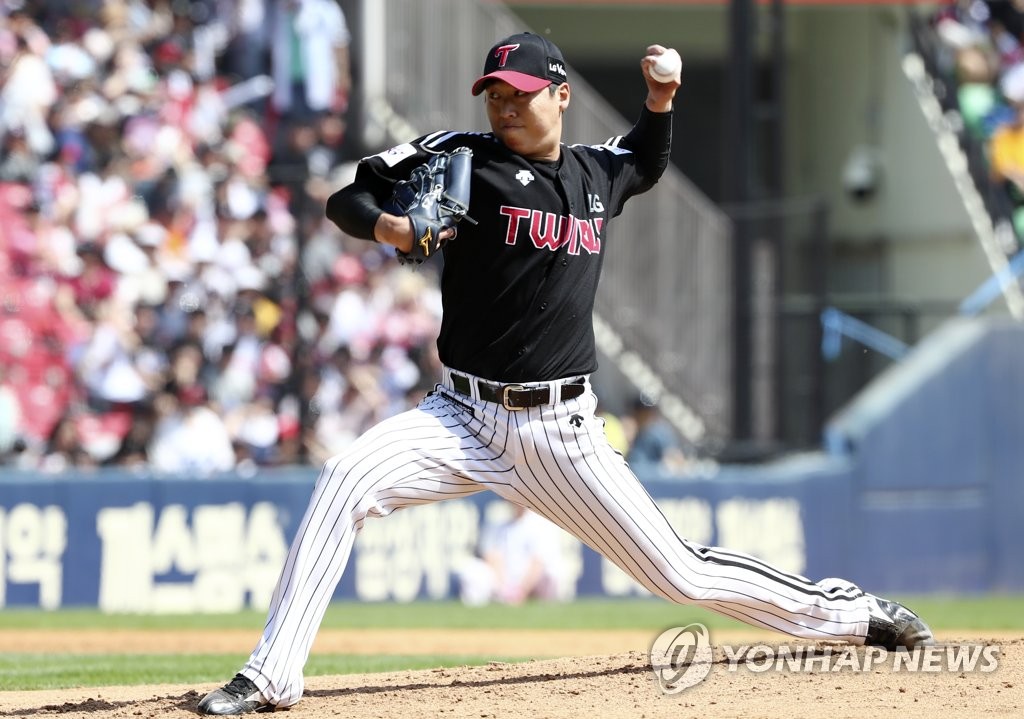 공 던지는 차우찬 연합뉴스