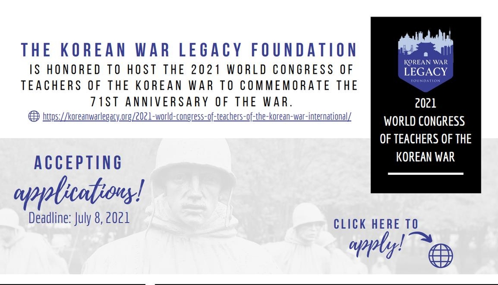 Int'l forum of history teachers to honor Korean War veterans | Yonhap ...