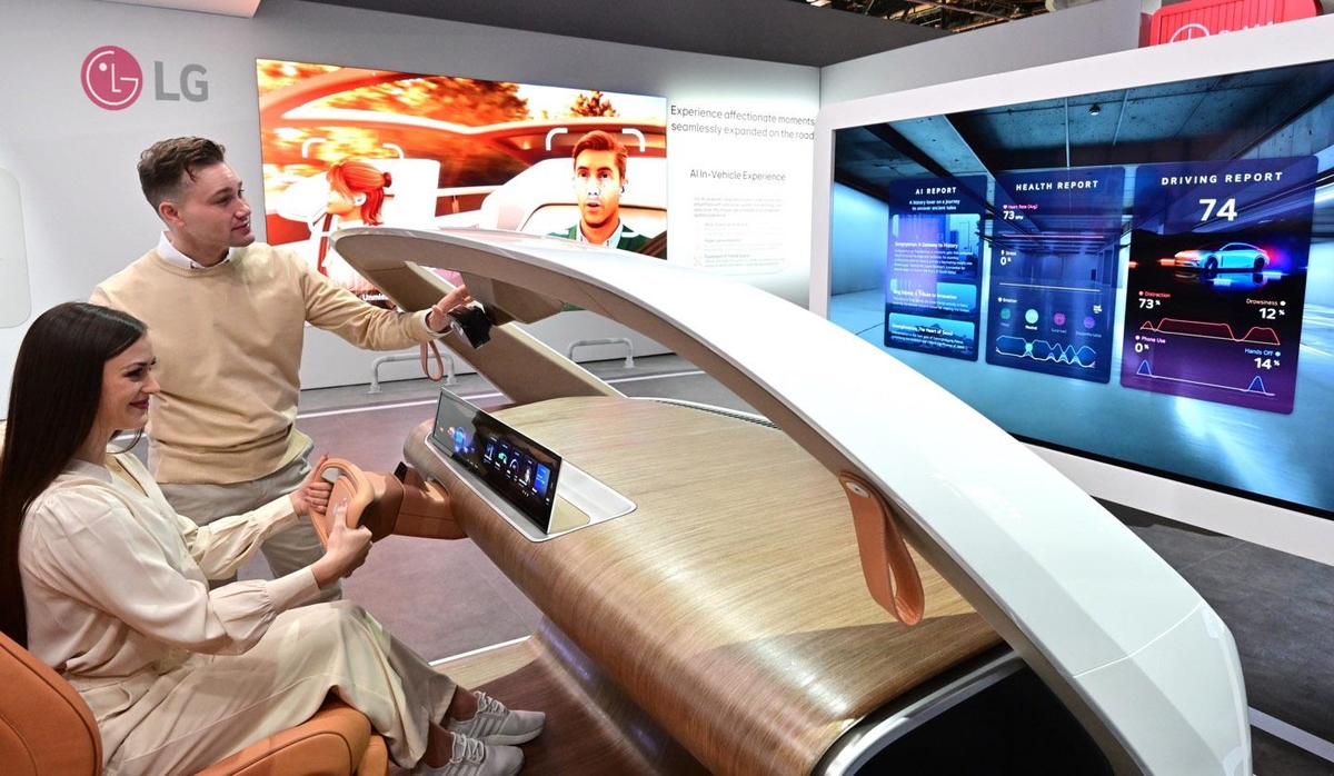 (LEAD) (CES 2025) LG Electronics unveils vision for affectionate AI at CES 2025 | Yonhap News Agency