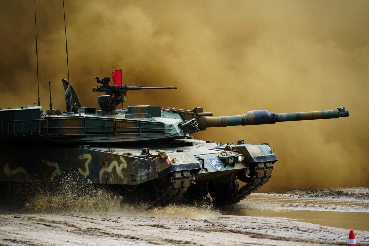 전차·자주포 등 450여대 참가…육군, 대규모 야외기동훈련 | 연합뉴스