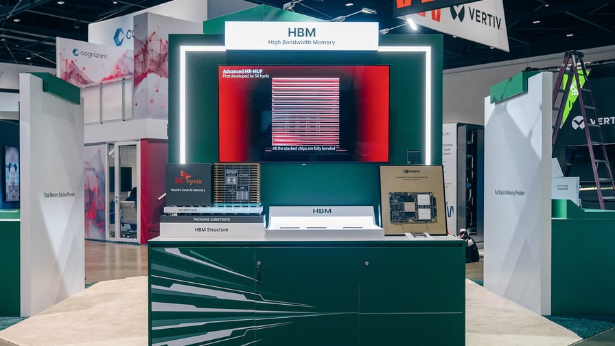 SK하이닉스, 엔비디아 안방서 'HBM4' 첫 공개…AI 리더십 확고(종합) | 연합뉴스