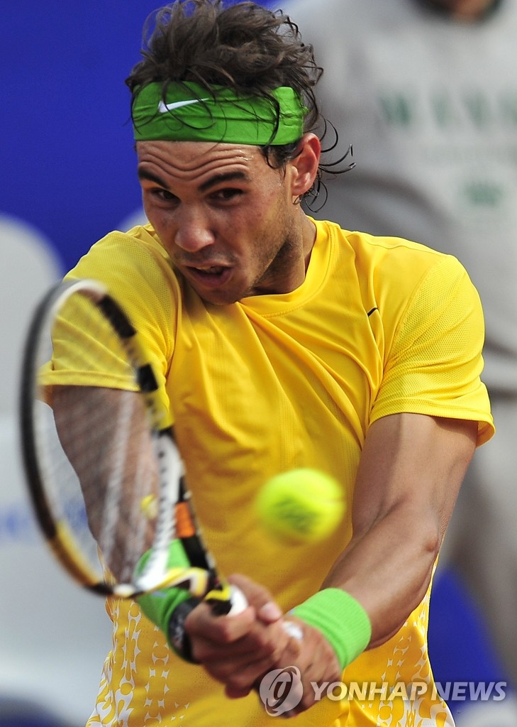 -테니스- 나달, 바르셀로나 오픈 우승 | 연합뉴스