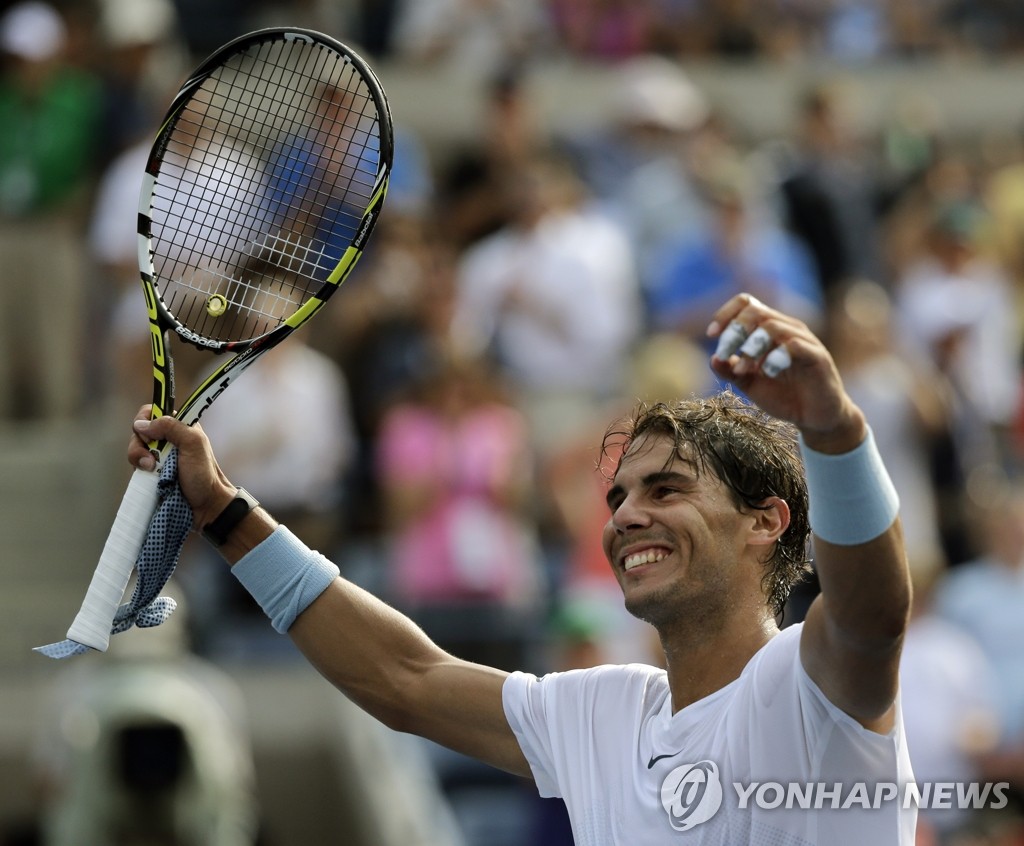 -US오픈테니스- 나달·페더러, 16강 안착(종합) | 연합뉴스