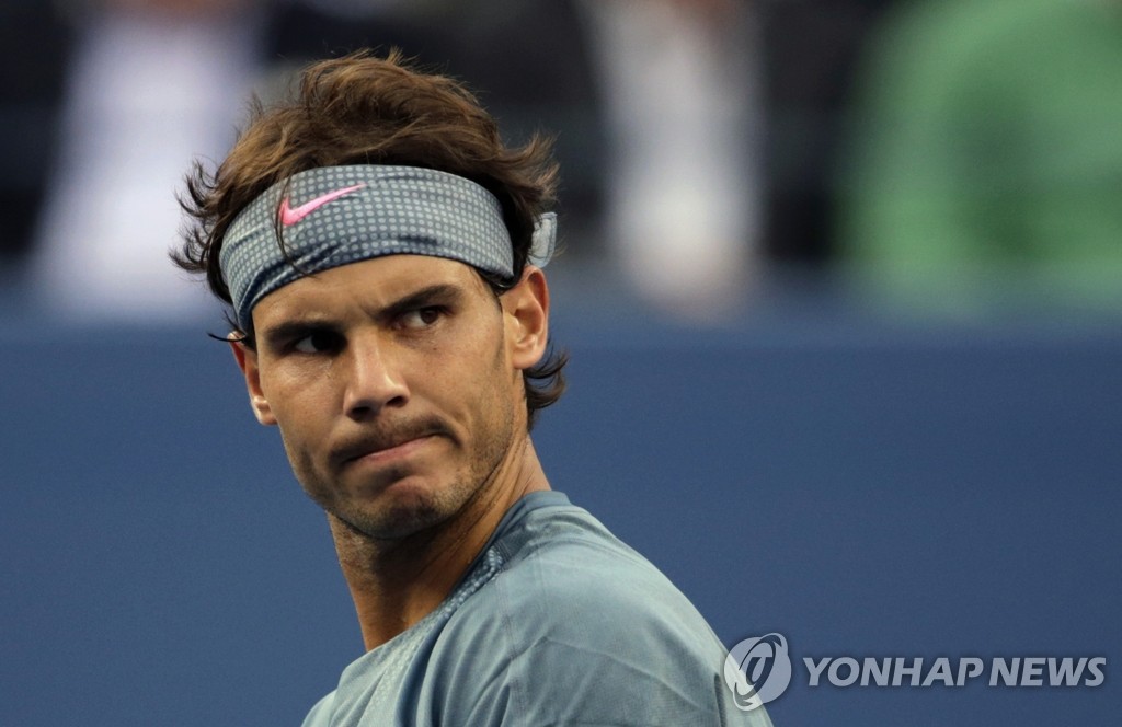 -테니스- 나달, 상하이 마스터스 2회전 탈락 | 연합뉴스