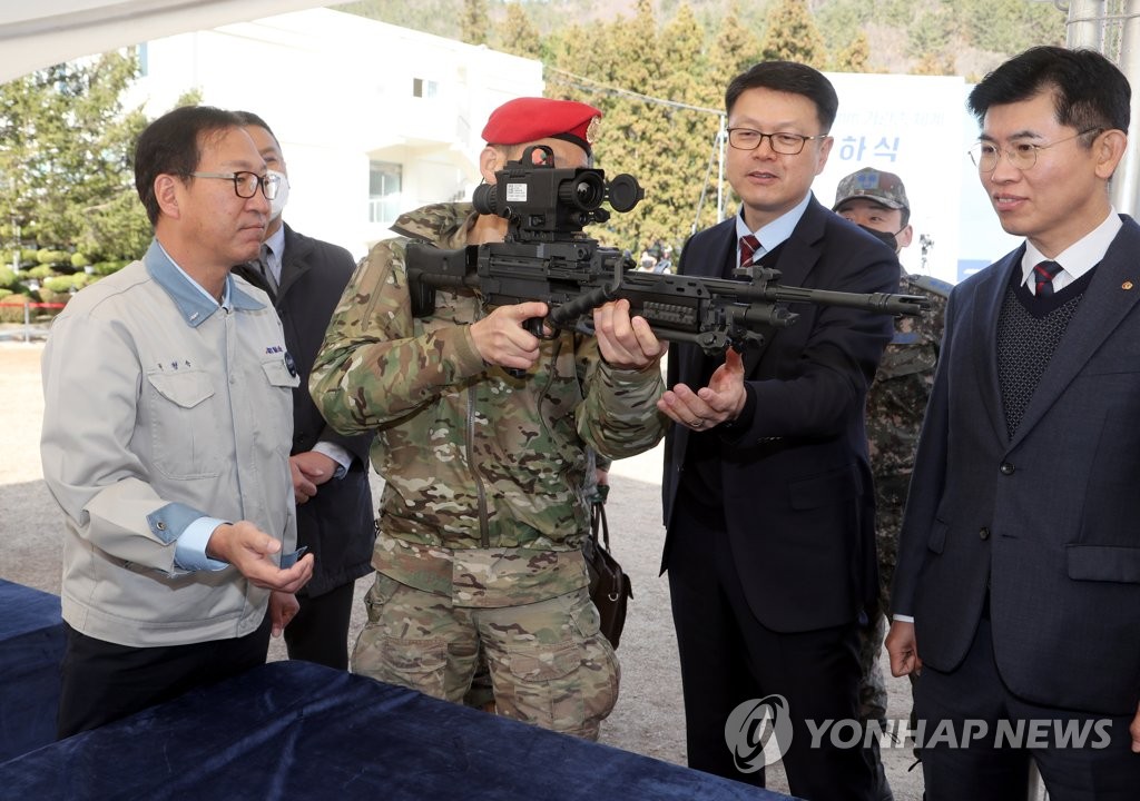 SNT모티브, K15 기관총 출하…노후 K3 대체 | 연합뉴스