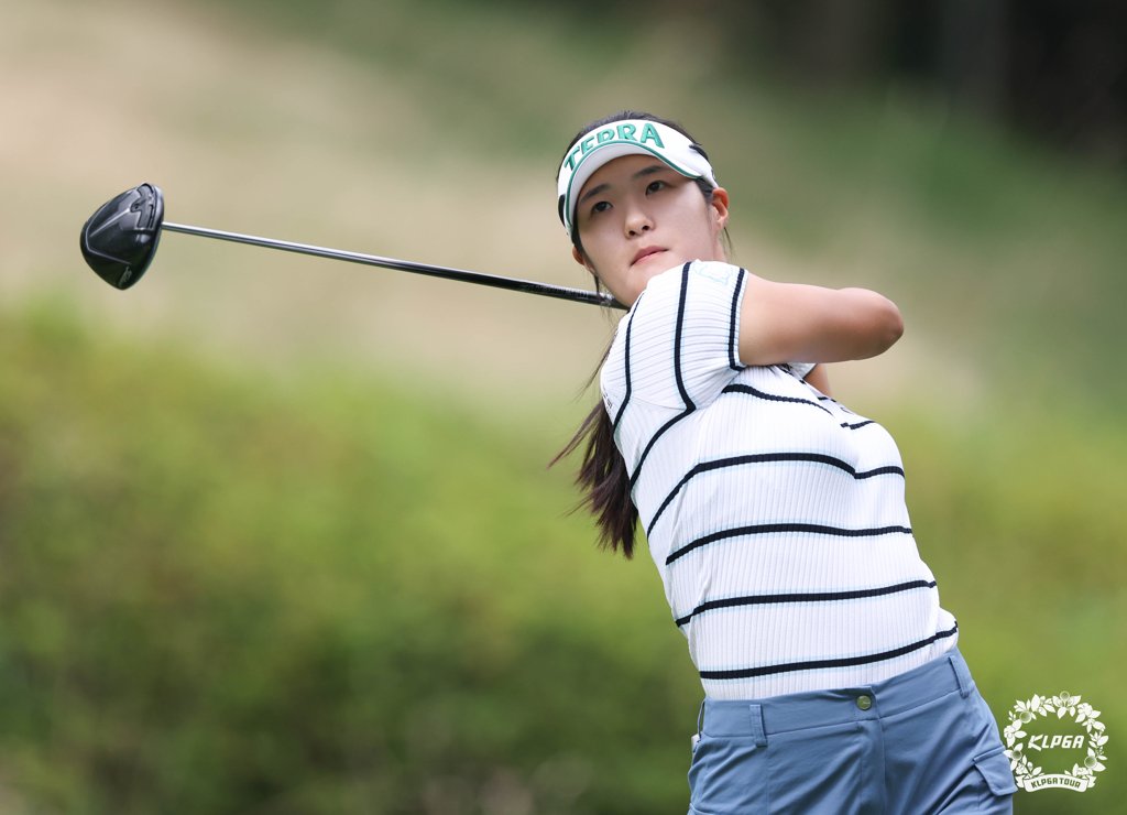 티샷하는 김민별 | 연합뉴스