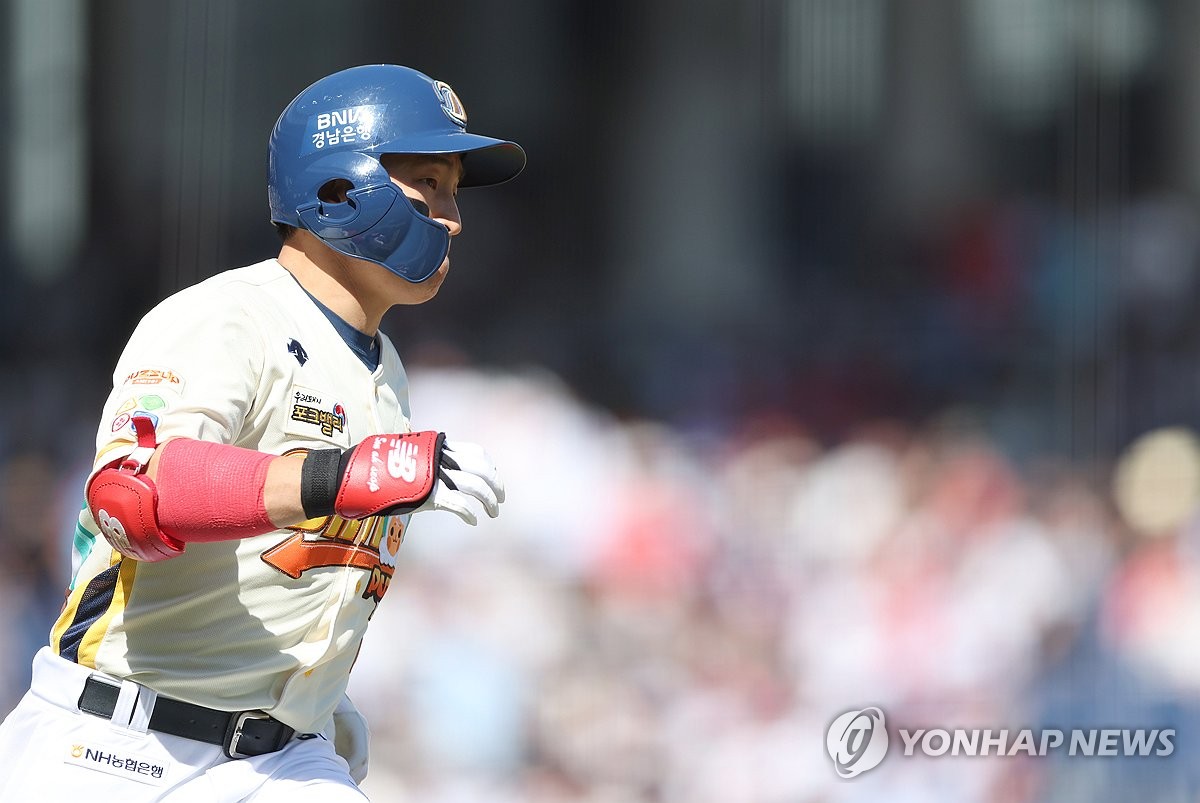 안타 장인 NC 손아섭, KBO 대기록 달성 | 연합뉴스
