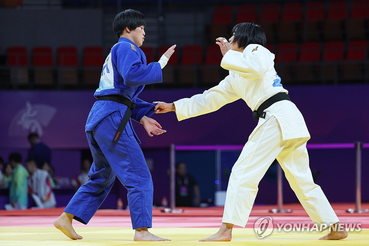 북한 첫 금 도전하는 문성희 연합뉴스