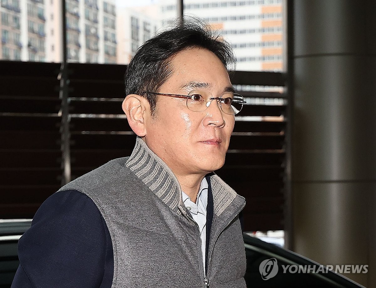 이재용 삼성전자 회장 출국 연합뉴스