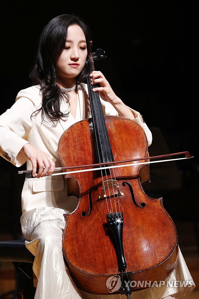S. Korean cellist Choi Ha-young | Yonhap News Agency